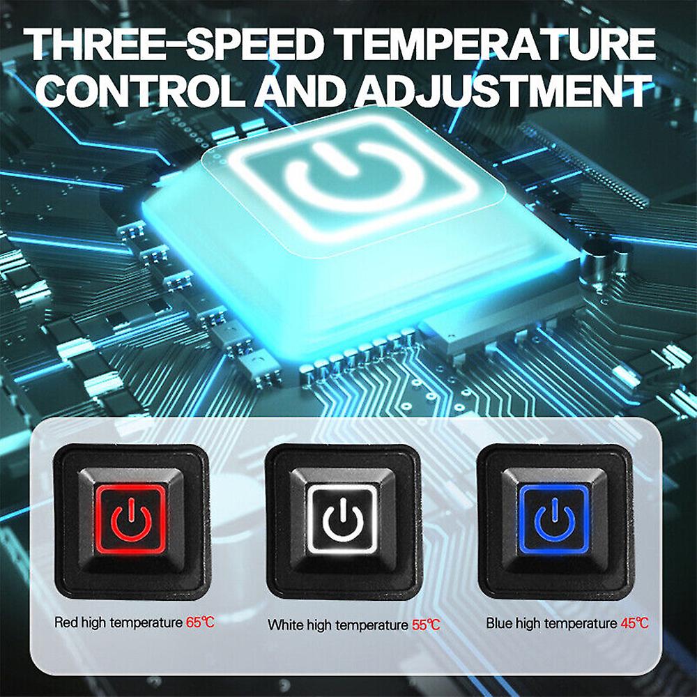 5 In 1 Multifunctional Electric Vest Heater Heating Pads Usb Thermal ...