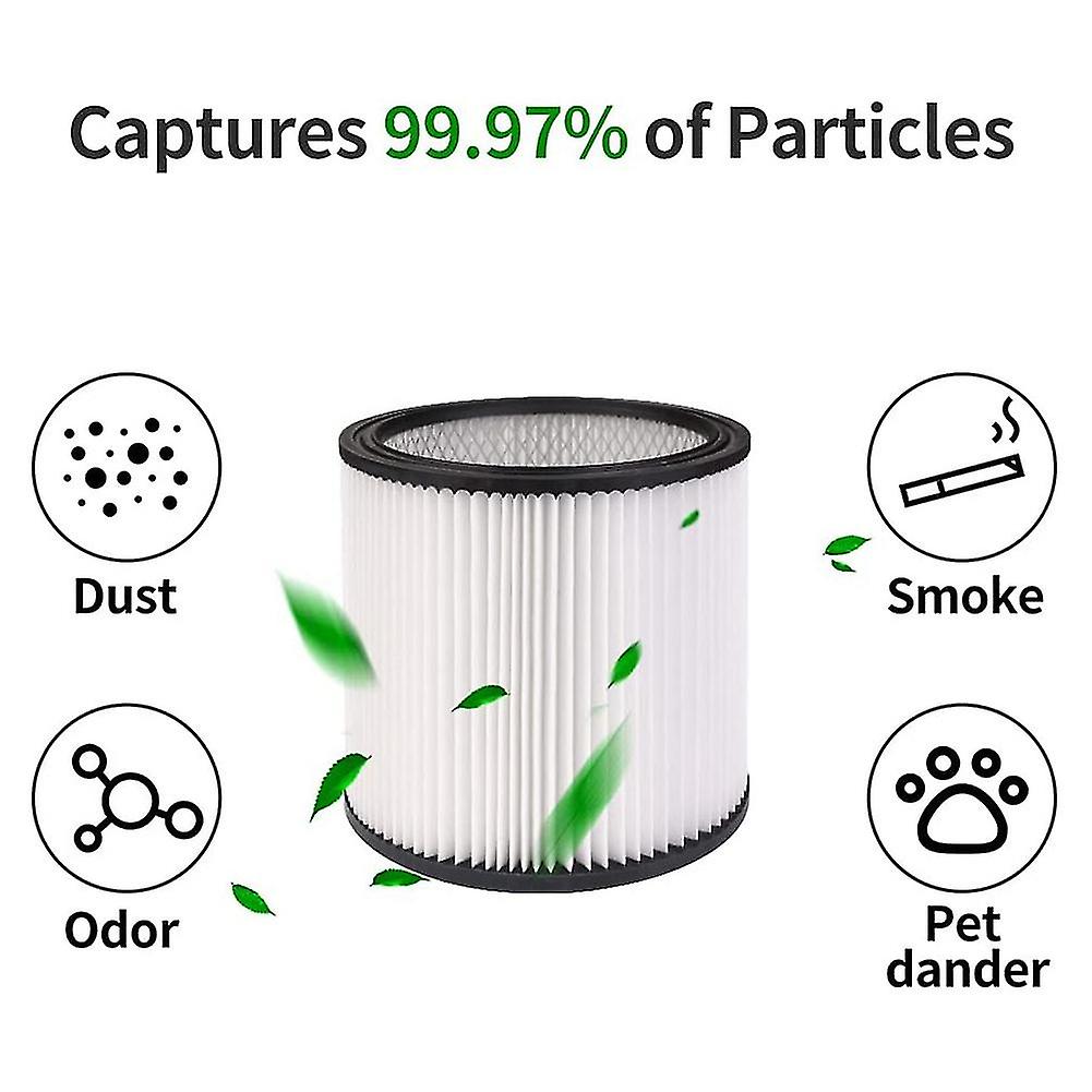 Hepa Cartridge With Lid For Shop Vac 90304,90350,90333,90585 5 Gallon ...