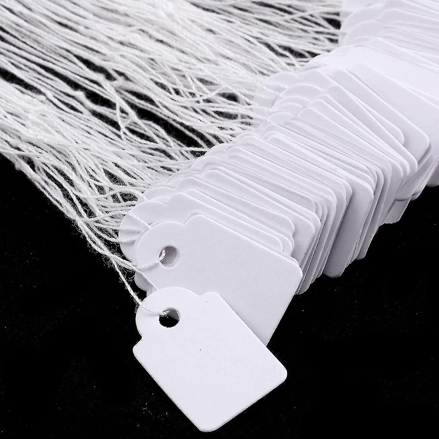 500pcs White Marking Tags Price Tags Price Labels Display Tags With ...