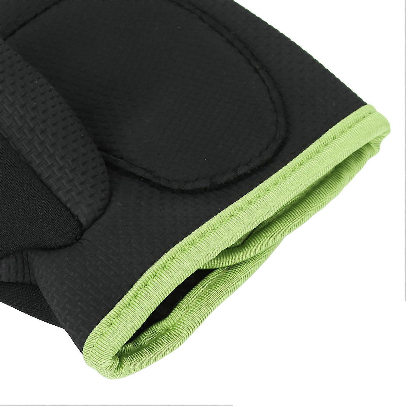 Breathable Fingerless Workout Gloves Skid Resistance Adjustable Wrist ...
