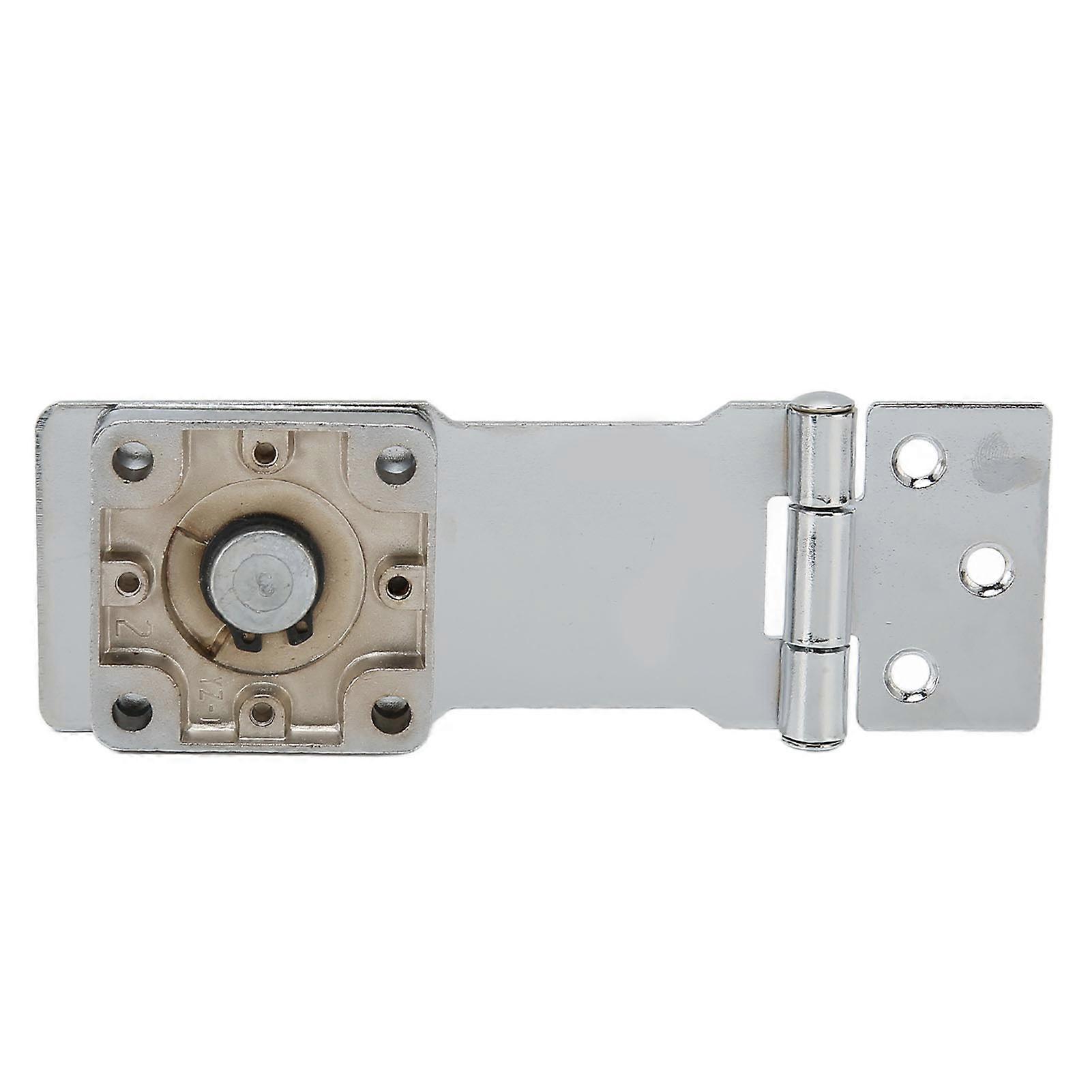 Mechanical Password Lock Silver Combination Lock Anti Theft Hasp Lock ...