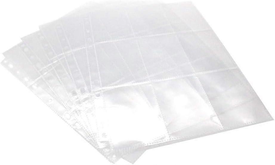 10 pieces wallet album page collection 90 pockets trade playing card ...