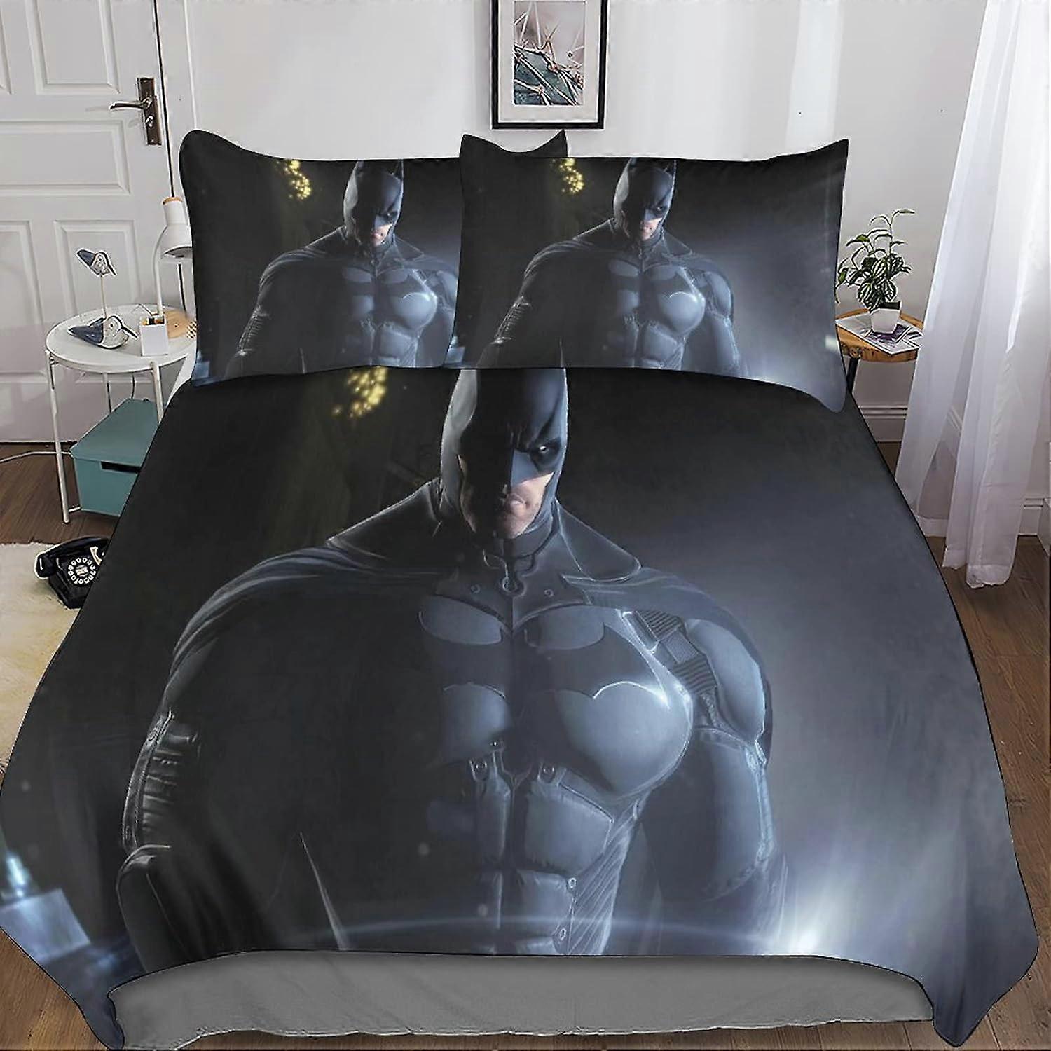 Batman D Bedding Set Microfiber Duvet Cover Set Hypoallergenic Pcs ...