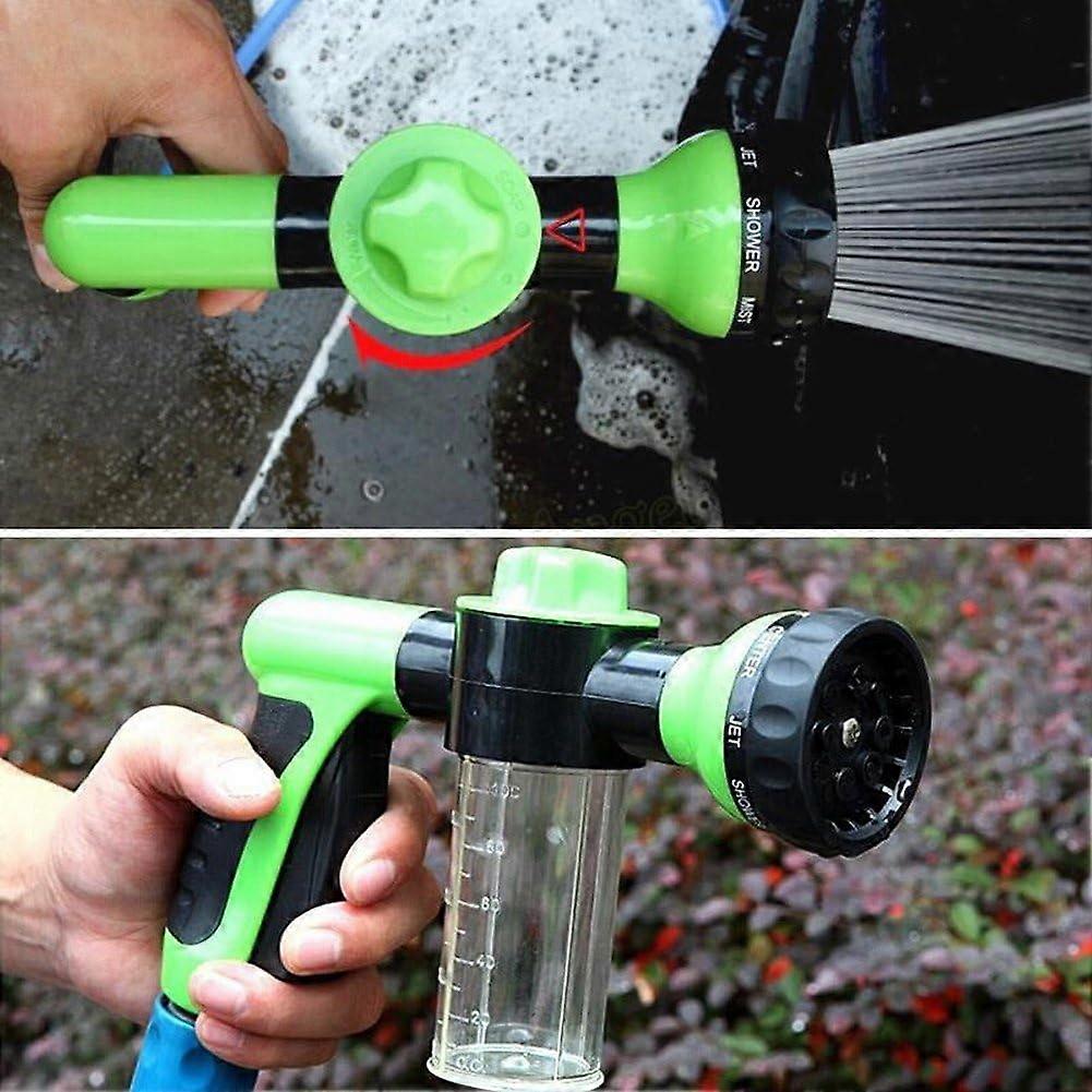 Garden Hose Attachment Nozzle Sprayer With Soap/Fertilizer Tank | Fruugo UK