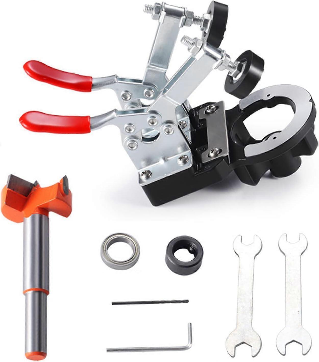 35mm Hinge Jig Double Clamp,Concealed Hinge Jig Drilling Hole Puncher ...