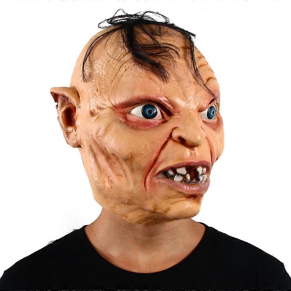 Gollum Latex Mask Adult Cosplay Costume Accessories Halloween Fancy ...