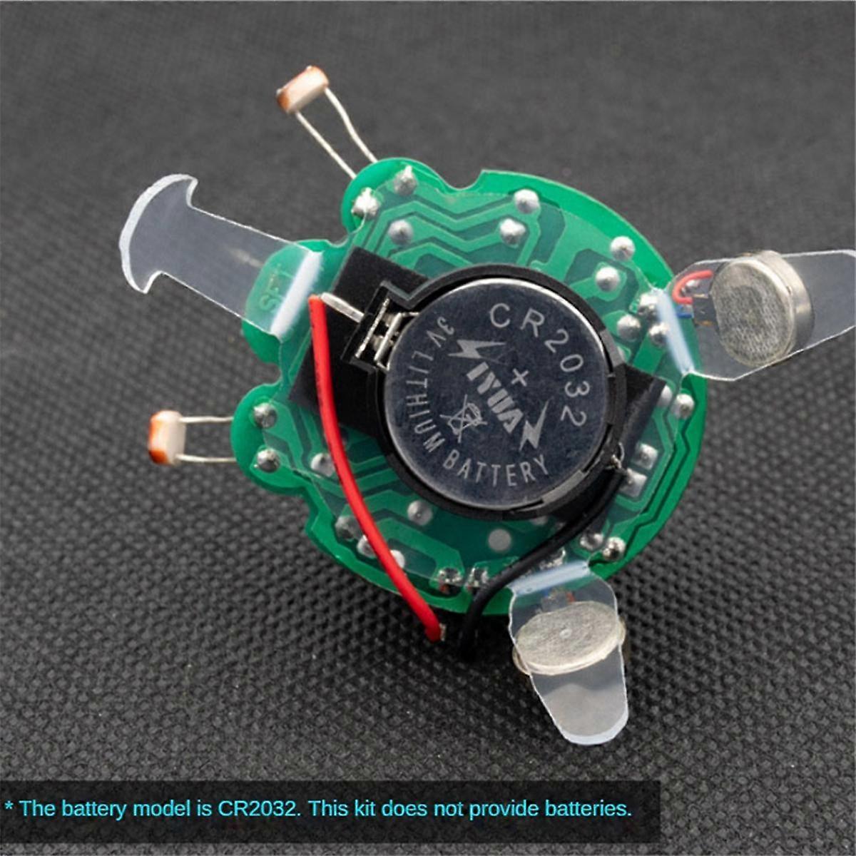 LED Breathing Light Soldering DIY Kit Simulated Firefly Flashing Robot ...