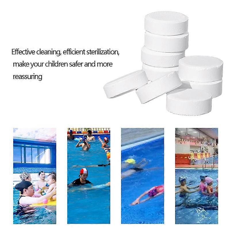 50 Pcs/Box Chlorine Dioxide Tablets Cage Disinfectant pH Adjuster ...