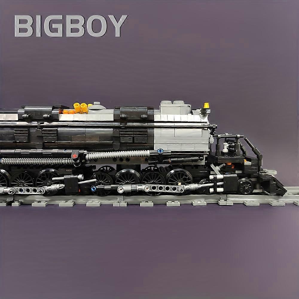 Creative Expert Ideas Bigboy Lecomotive Steam Train Moc Railway Express ...