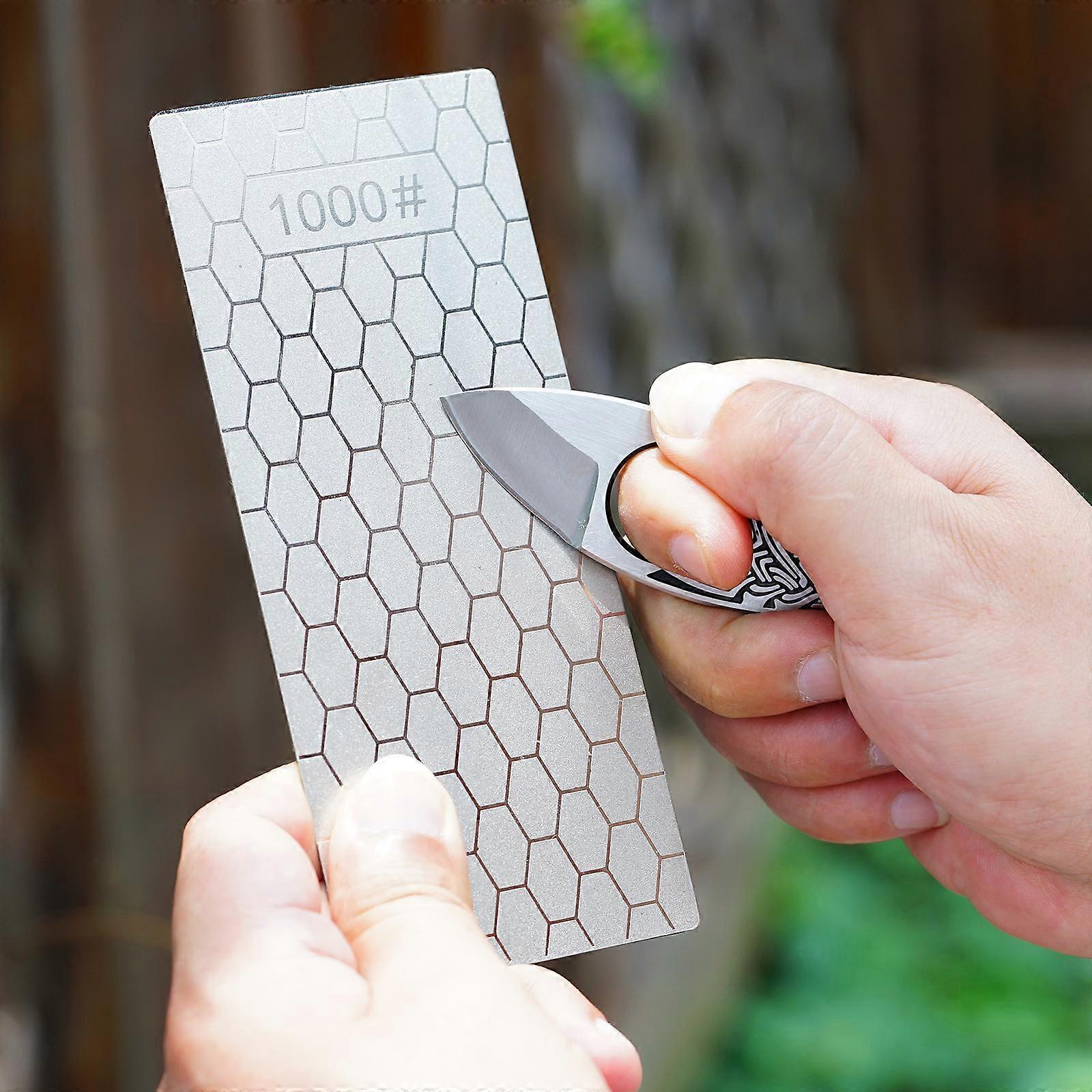 Diamond Sharpener Sharpening Stone Grindstone Whetstone 4Pcs Kitchen ...