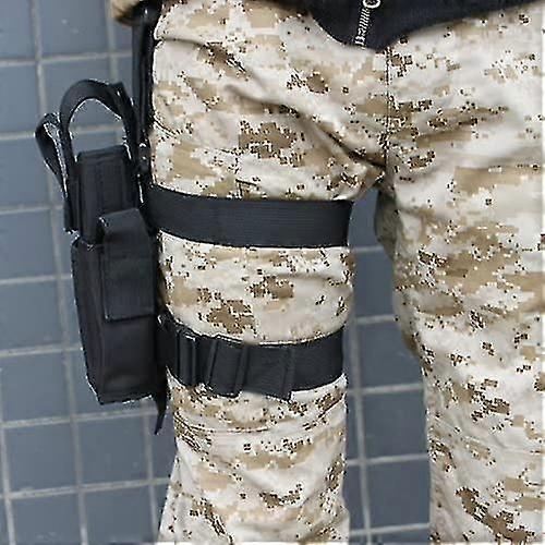 Drop Leg Holster Tactical Army Black Adjustable Military Airsoft Pistol ...