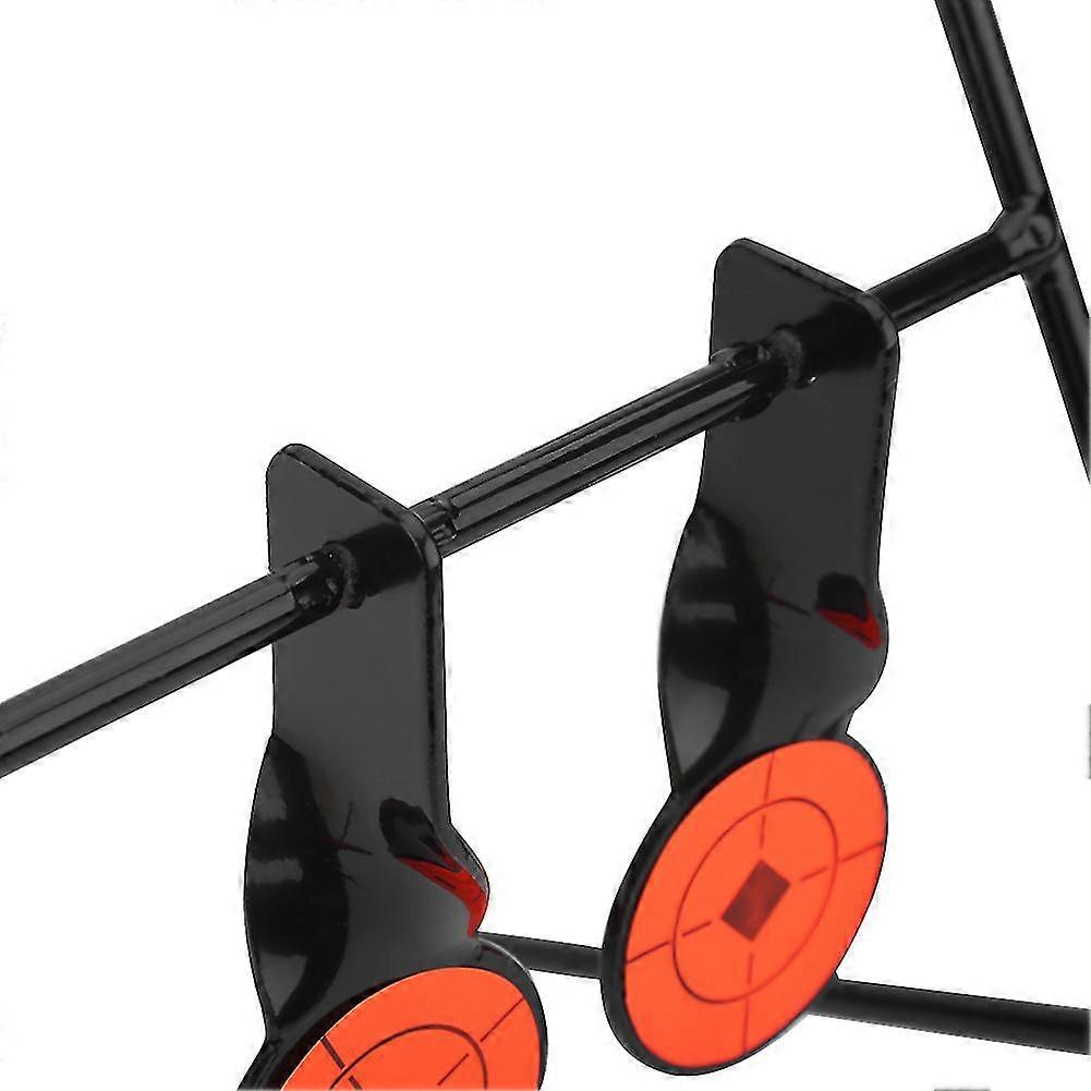 Hot Metal Rotating Spinning Shooting 5 Targets With Stickers For Rifle ...
