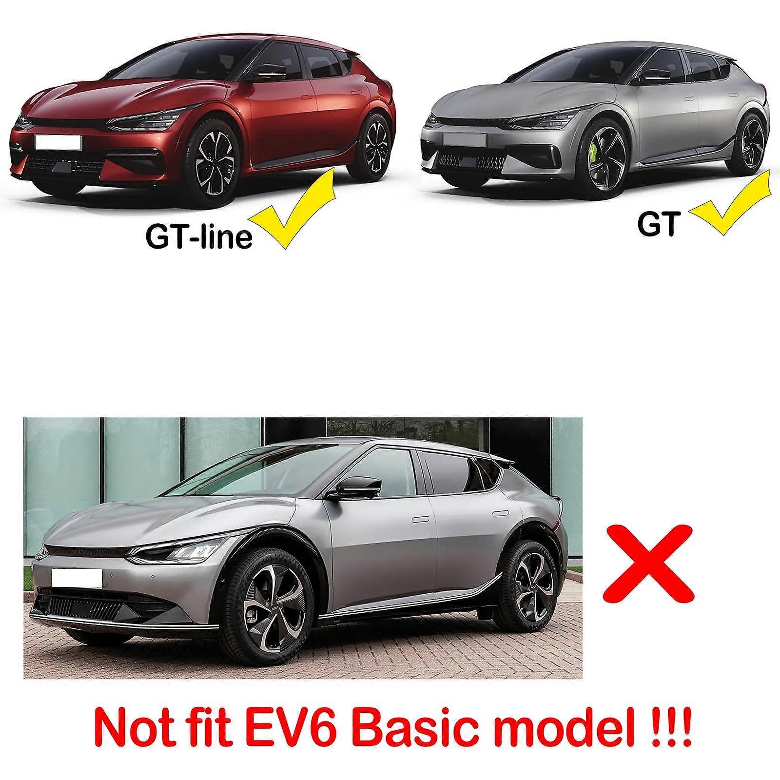 Set Car Mudflaps For Kia EV6 GT-Line GT Line CV EV 2021 2022 2023 2024 ...