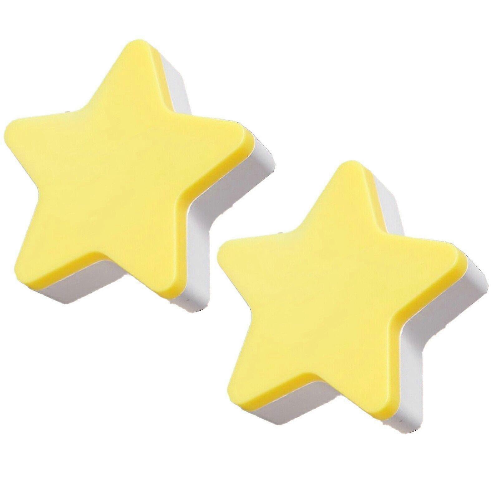 Star Led Night Light Socket Lighting Kids Room Automatic Sensor Ft ...