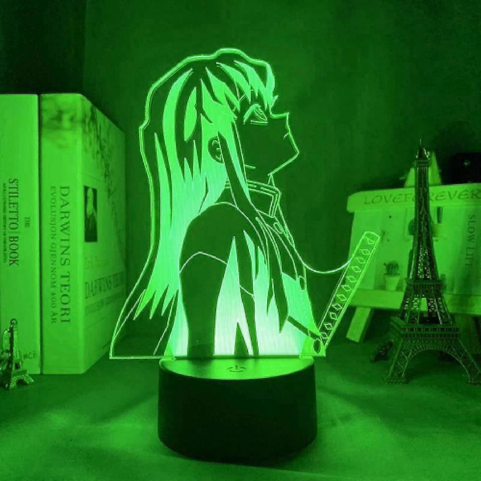 Demon Slayer Muichiro Tokito Led 3d Lamp Lllusion Light Desk Lamp ...