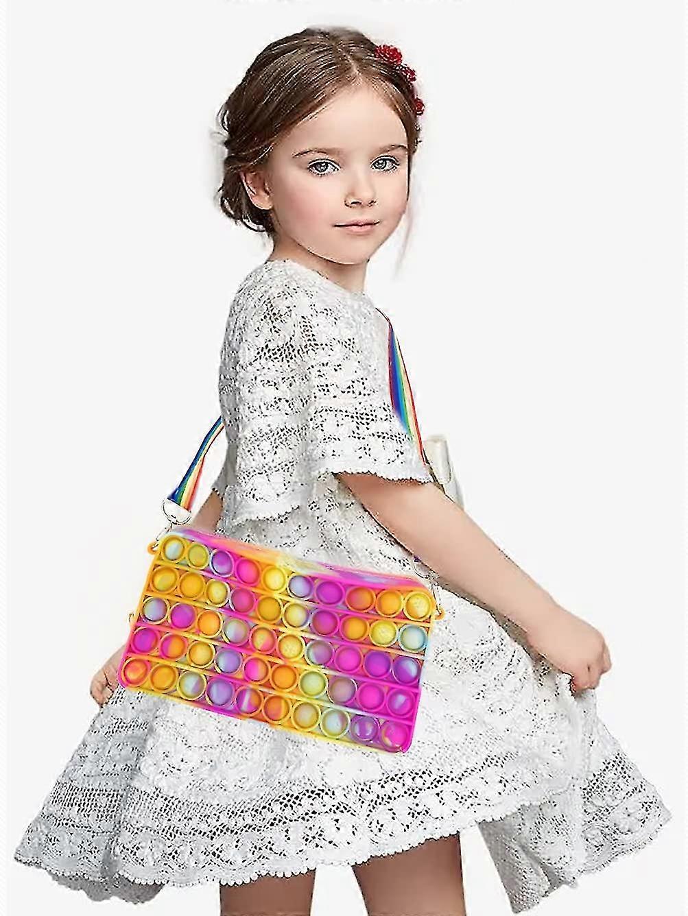 Pop It Purse Fidget Pop It Bag For Girls Women Pop It Bags Pop It ...