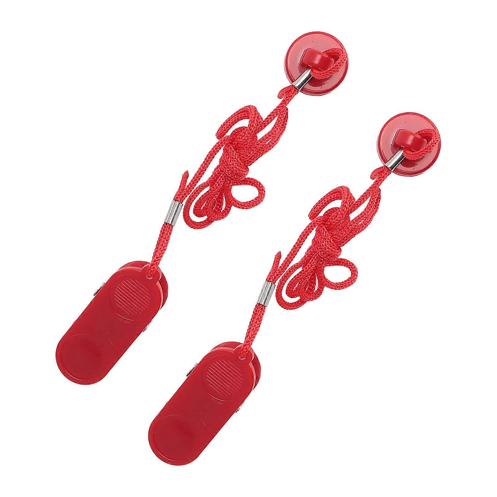 2PCS Treadmill Safety Key Magnetic ABS Portable Treadmill Security Lock ...
