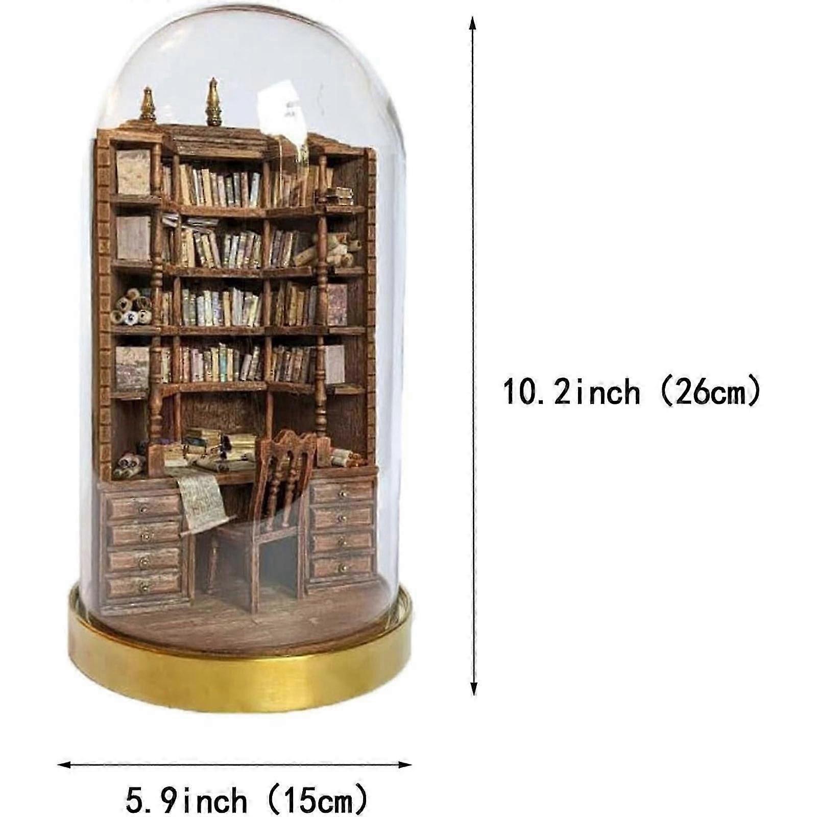 The Bay Library, Miniature Gothic Bookshelf, Anxiety Bookshelf ...