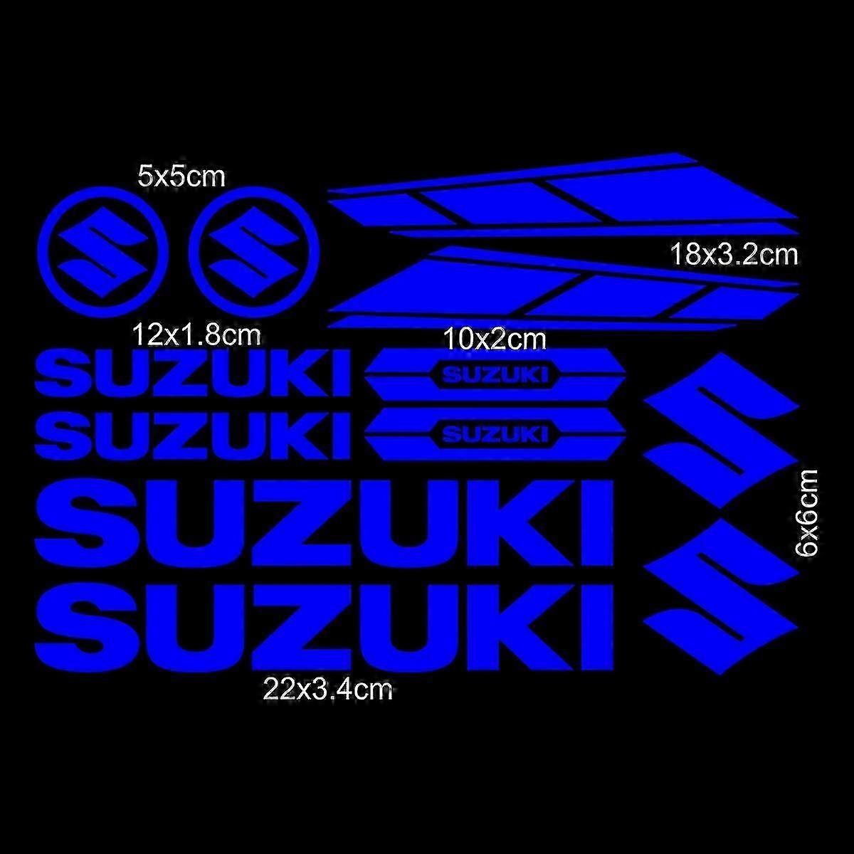 Suzuki Logo Vinyl Kit for Tank Decals and Helmet Emblems | Fruugo UK