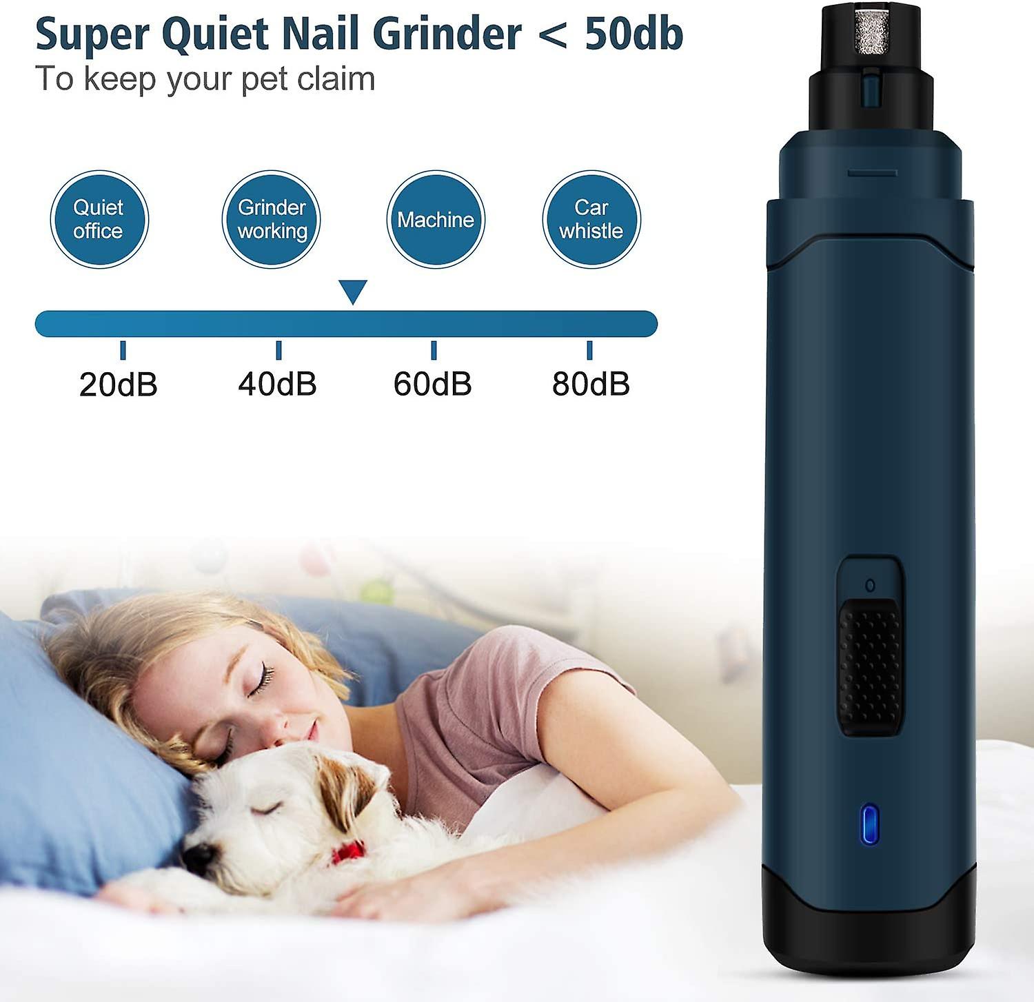 Electric Dog Nail File, Nail Clipper For Dogs, Cats And Rabbits ...