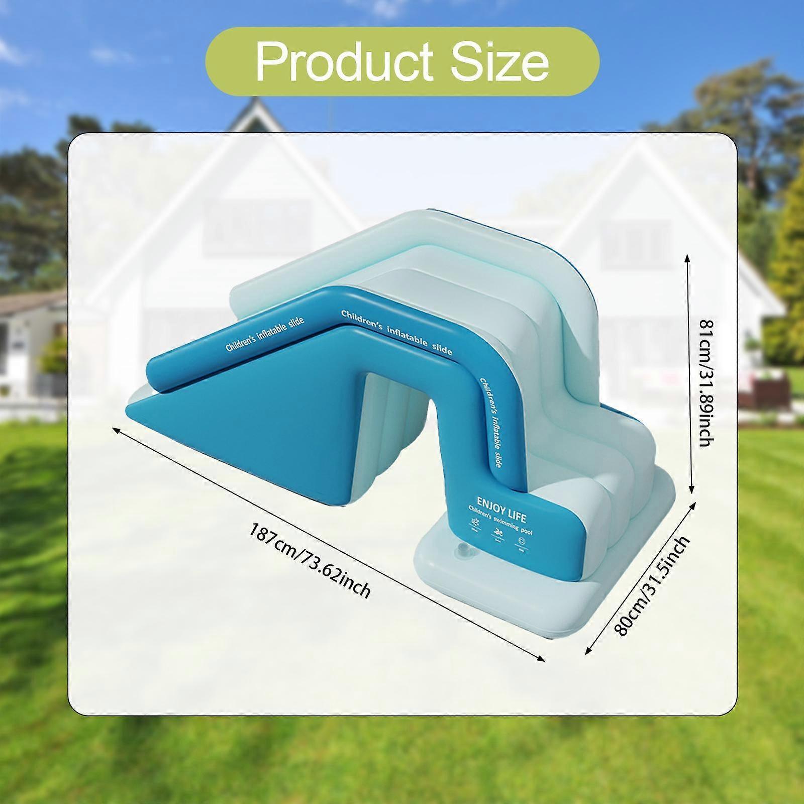 Swimming Pool Slide Water Slide Supplies for Kids Wear Resistant ...