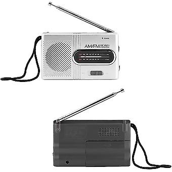 Portable Radio, Fm Radio Player Powered By 2 Aa Batteries (not Included ...
