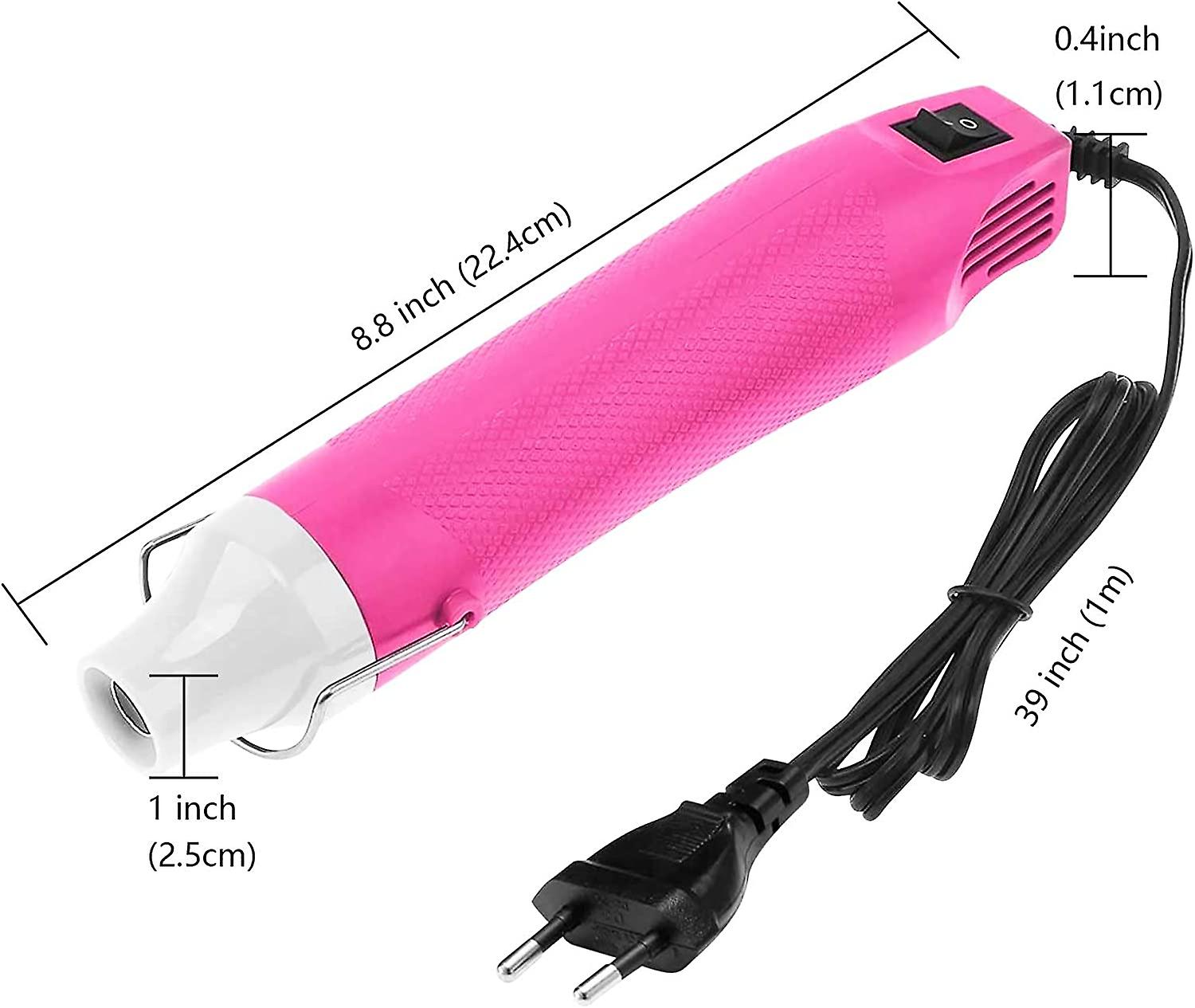 Heat Gun, Heat Gun, Heat Gun, 220V 300W Mini Heat Gun for Shrink ...