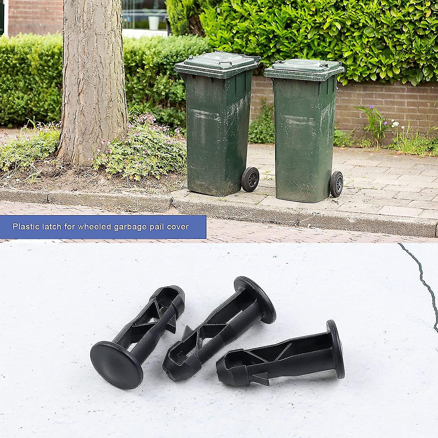 3 Pairs Plastic Wheelie Bin Lid Hinge Pins, 65mm X 18mm | Fruugo UK