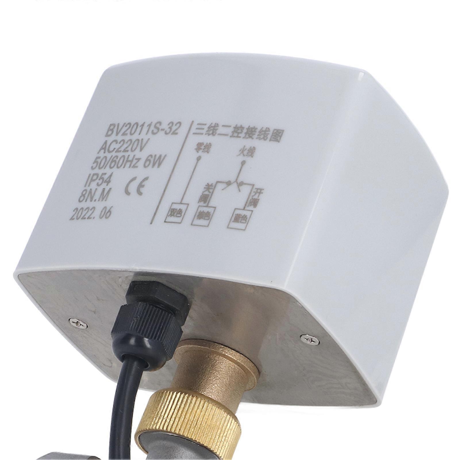 Motorized Ball Valve Stainless Steel Electrical Driver 3 Way 2 Control ...