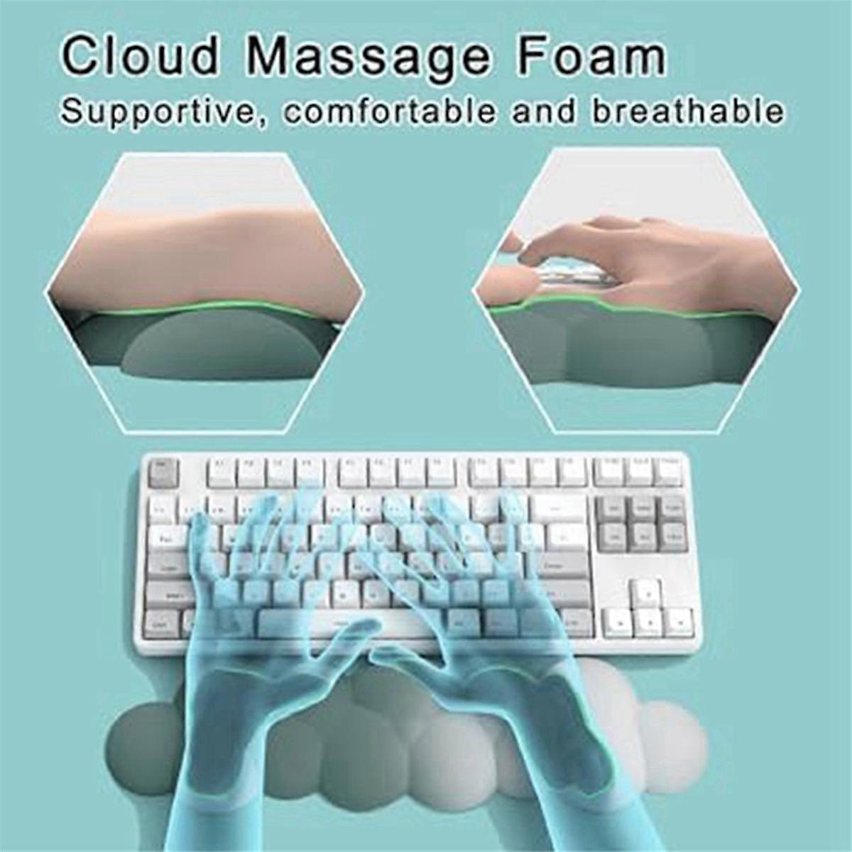 F-Keyboard Wrist Rest Pad, Ergonomic Design Effective Wrist Pain Relief ...