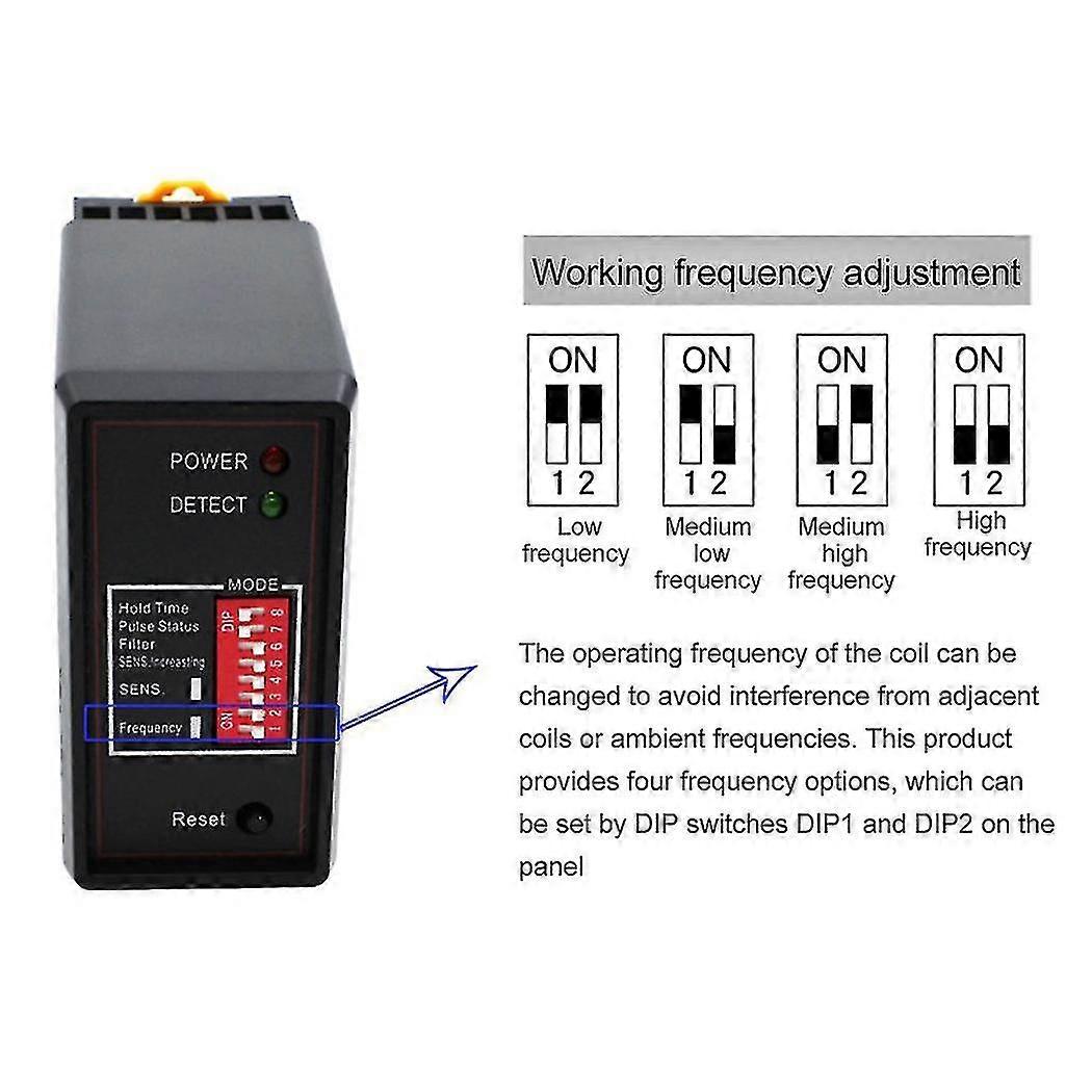 Loop Vehicle Detector Single Channel Automatic Gate Opener Barrier Gate ...