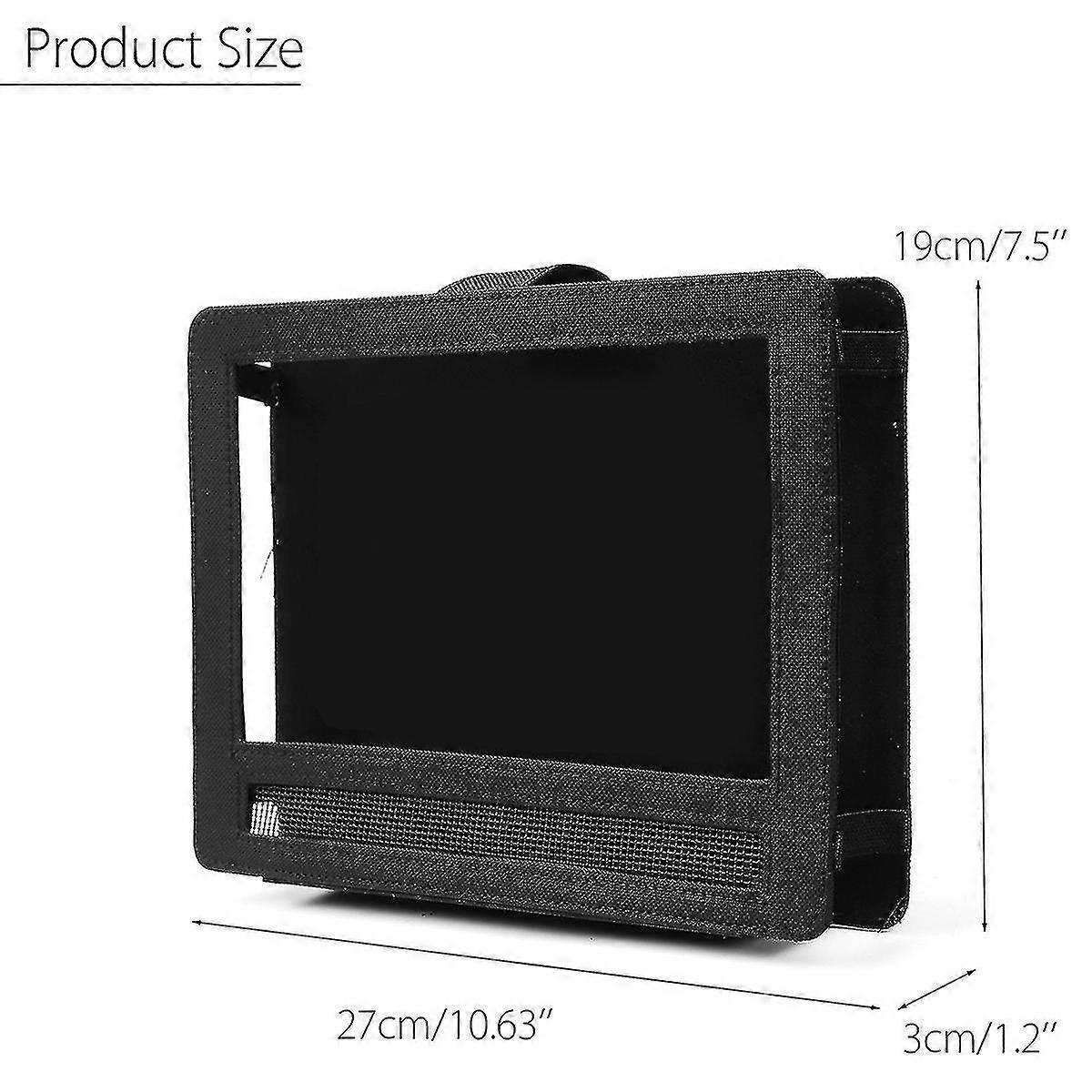 10' Dvd Player Cover Case Holder Car Seat Headrest Mount Portable Black ...