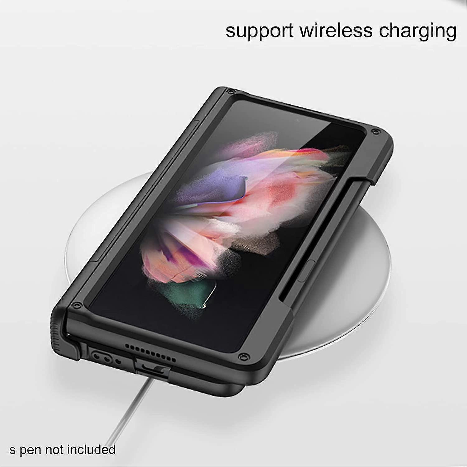 Case With Built In S Pen Holder Compatible With Samsung Galaxy Z Fold 3 ...
