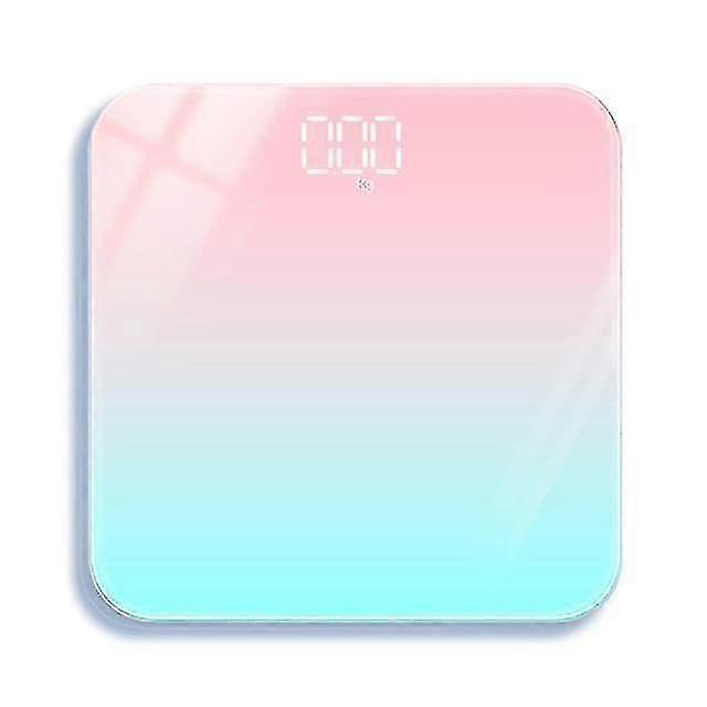 180kg Gradients Color Bathroom Scale Floor Digital Scale Body Weight Glass Led Smart Scales ...
