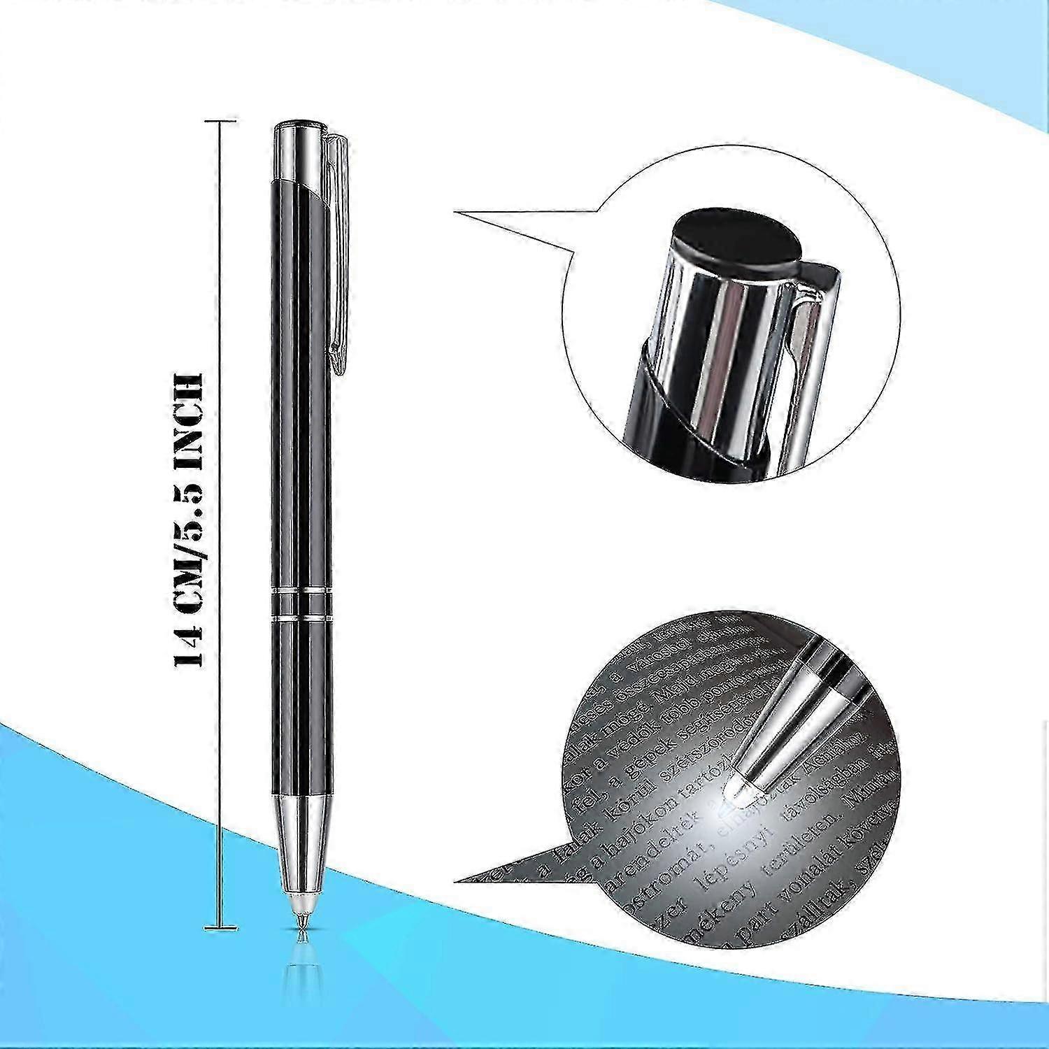 Pen With Light For Writing In The Dark, 6 Pieces Lighted Tip Pen Led ...