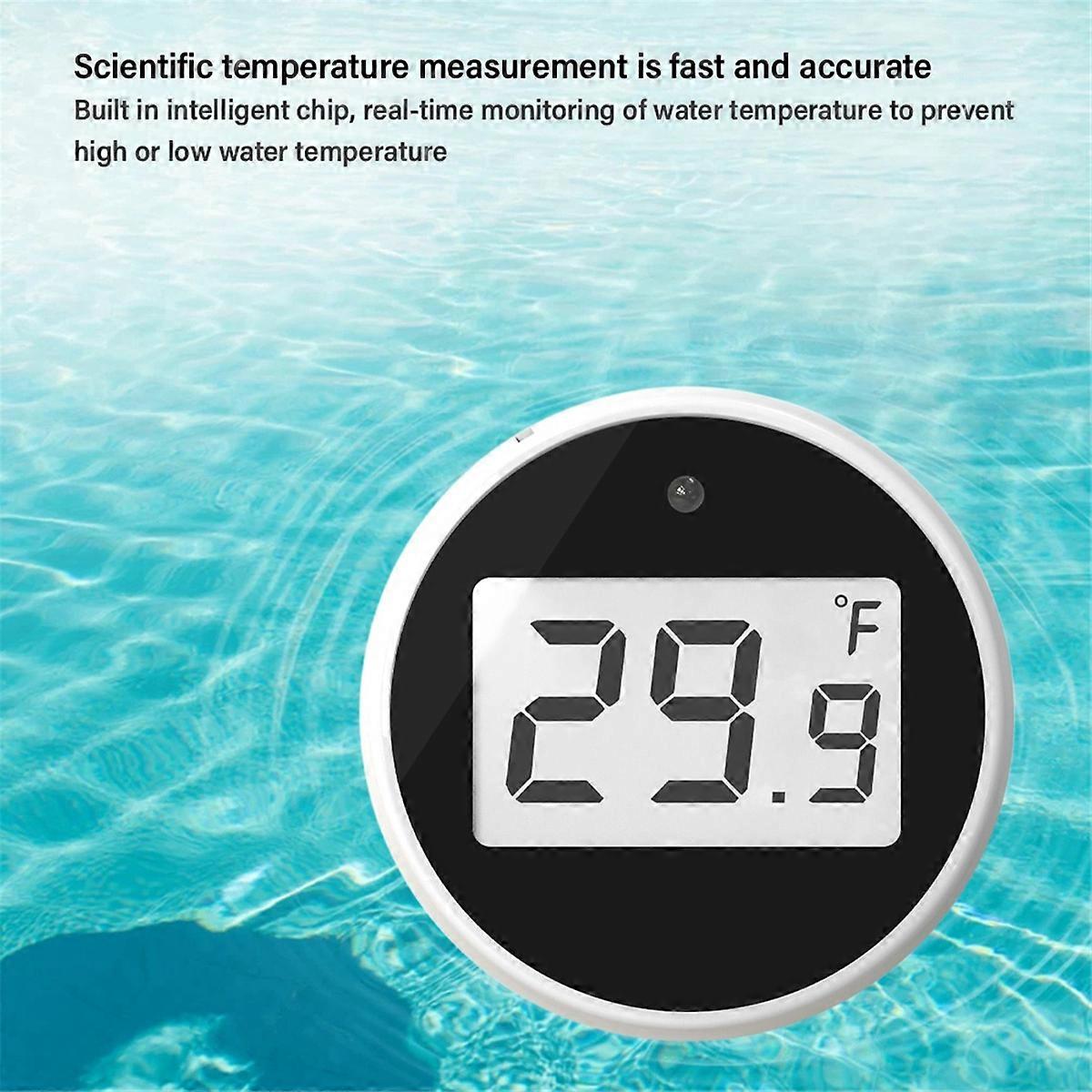 Digital Floating Bath Thermometer with Timer -20-70 Waterproof Water ...