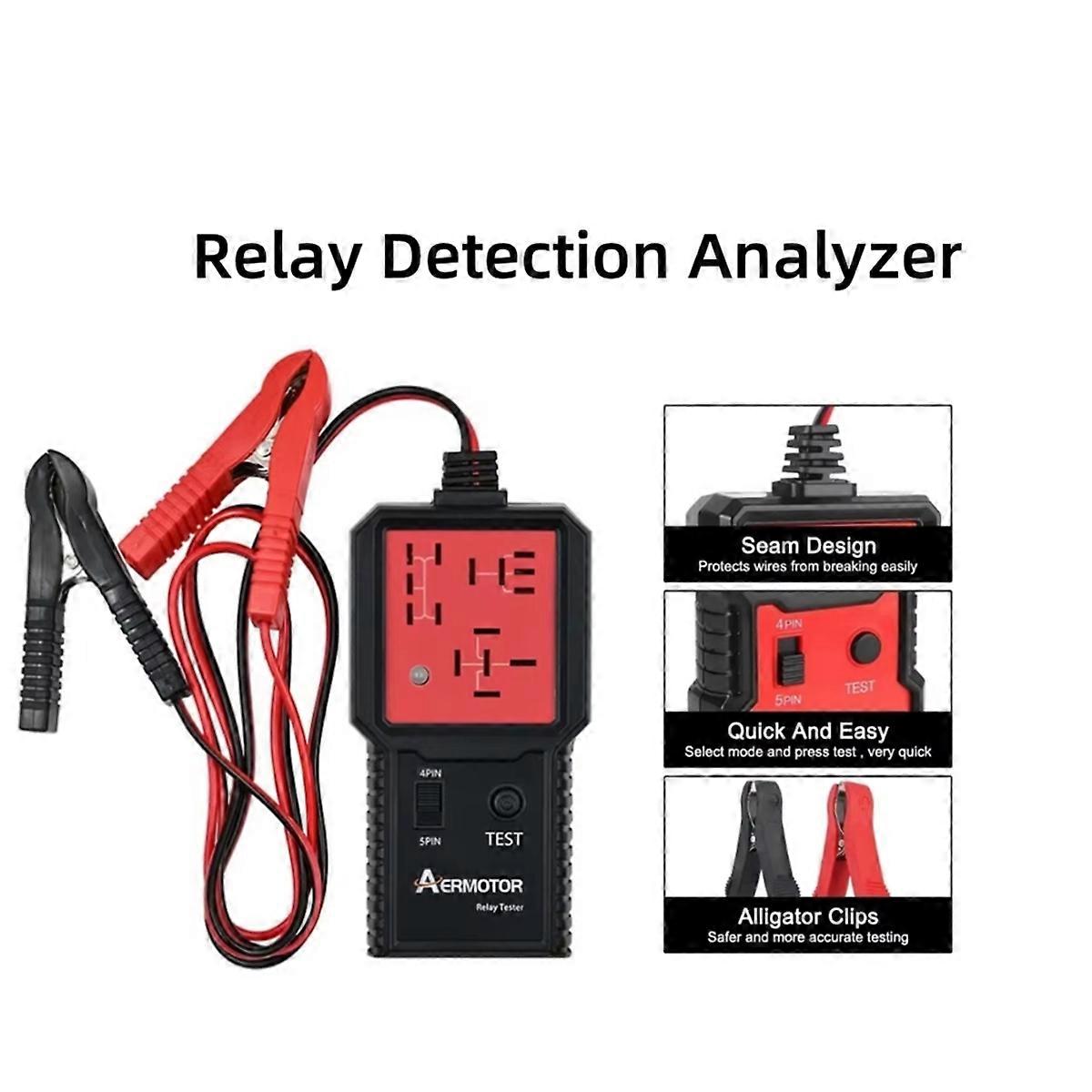 12V/24V Automotive Relay Automotive Relay Short Circuit Tester Auto ...