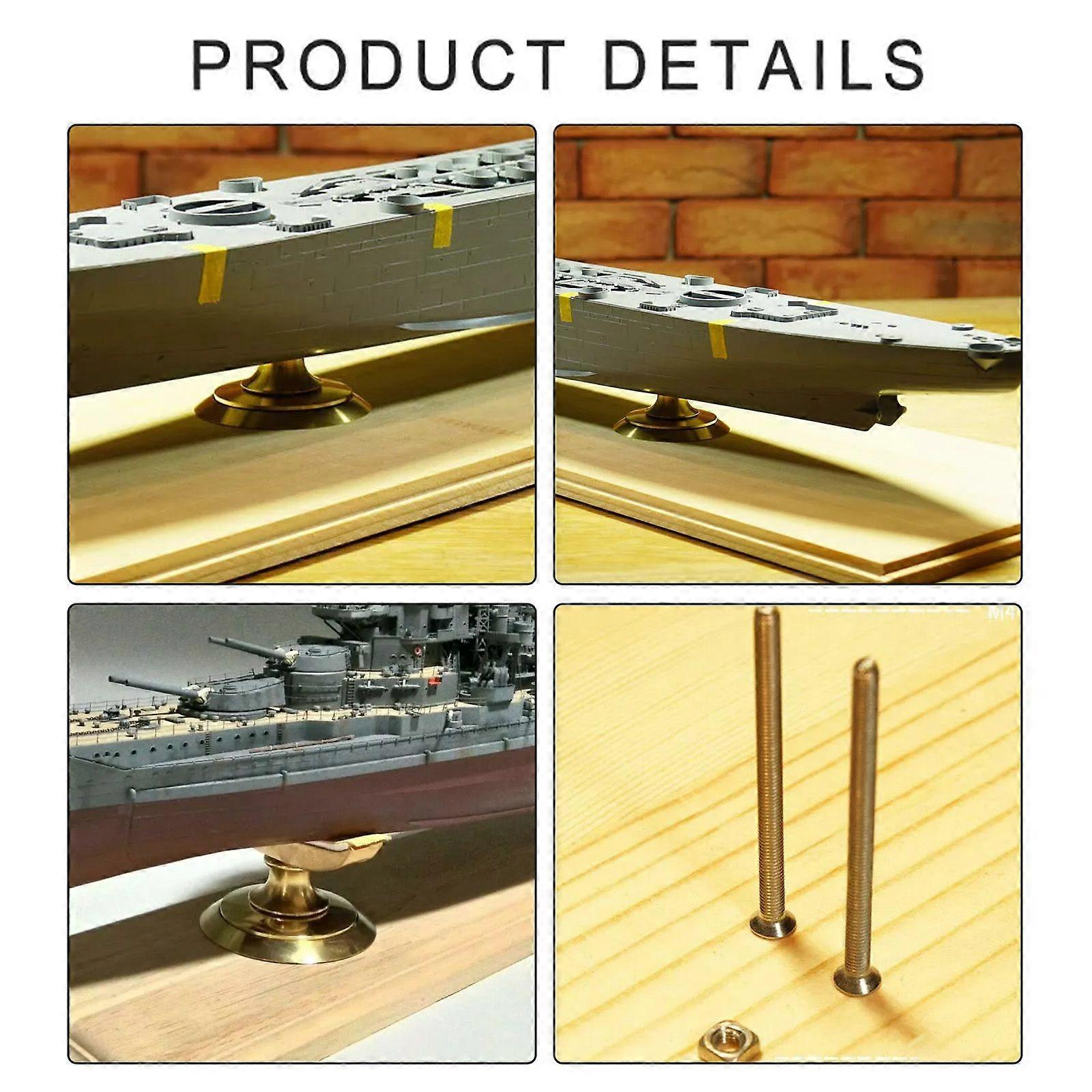 1: 200/350 Ship Display Pedestals Large Ship Model Display Metal Stands ...