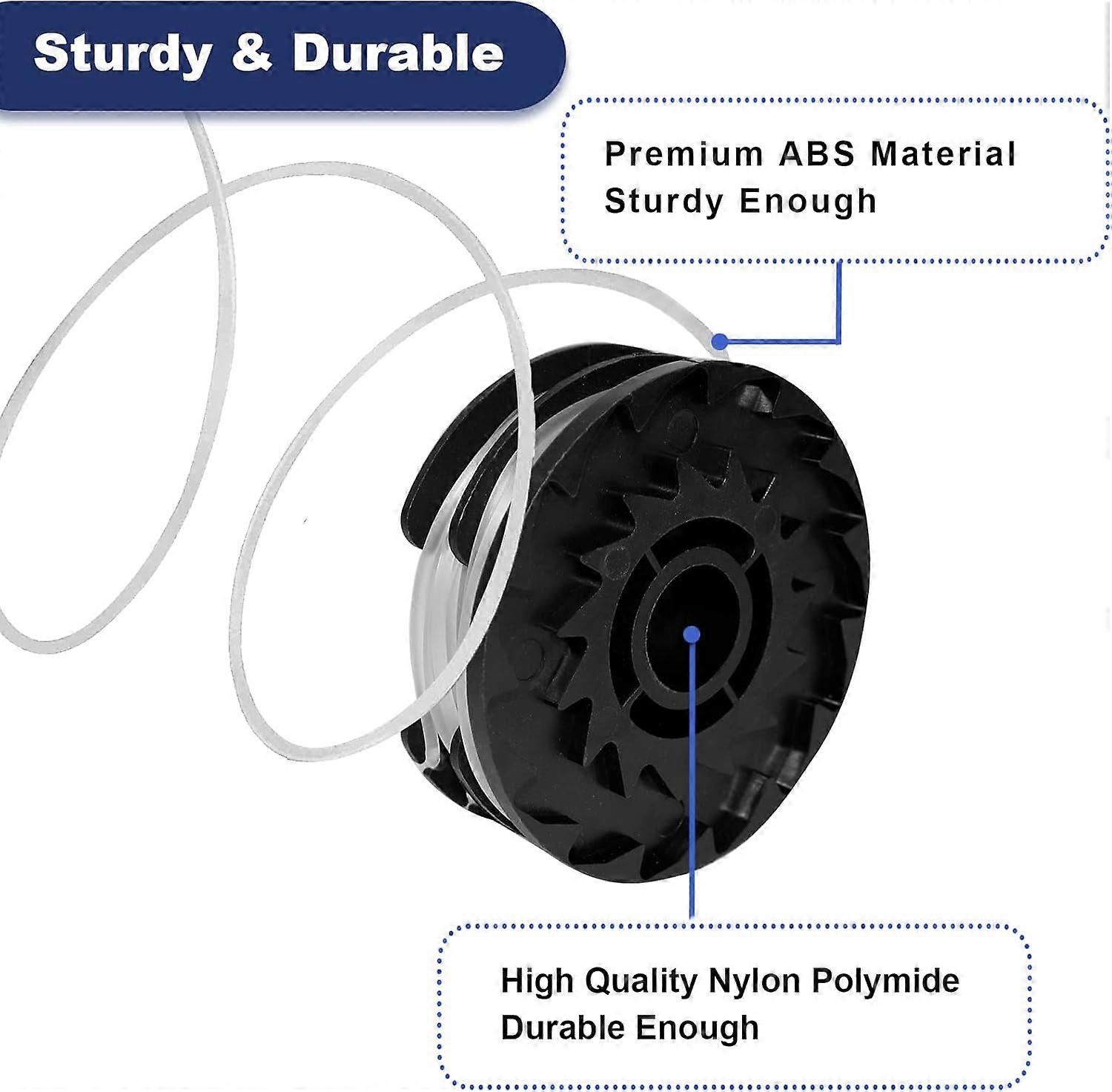 4-Piece Replacement Spools for Parkside PRTA 20-Li C3 Cordless Mower IAN351753 | Fruugo UK