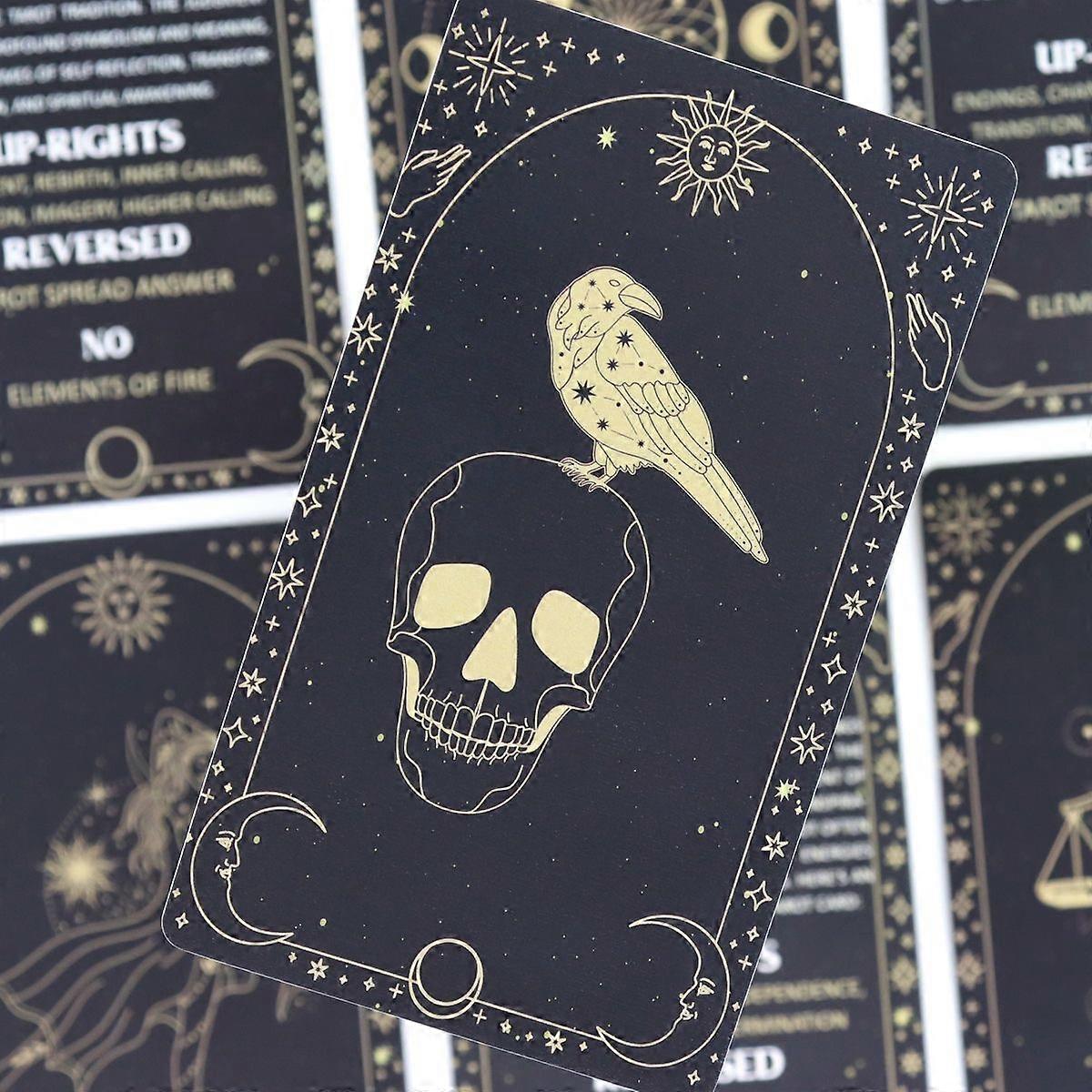 Tarot Cards for Beginners: Easy Tarot Deck with Meanings Guide | Fruugo UK