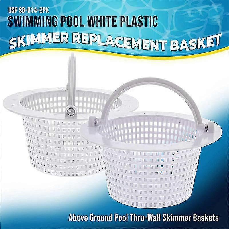 2 Pack - Above Ground Pool Thru-Wall Skimmer Baskets | Fruugo UK