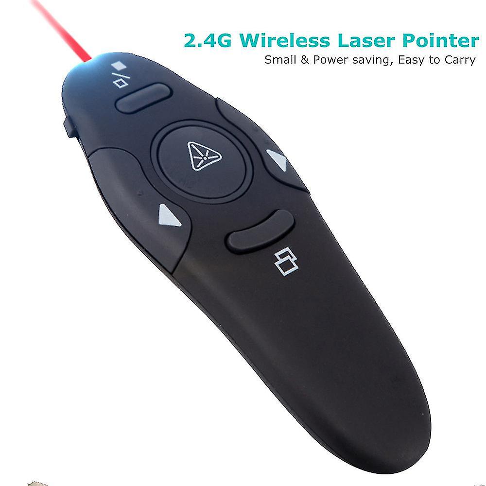 Usb Wireless Presenter Red Laser Powerpoint Remote Control For ...