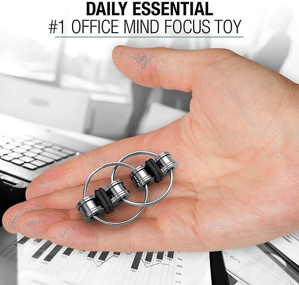 Fidget Toy - Perfect For Adhd, Anxiety, And Autism - Bike Chain Stress ...