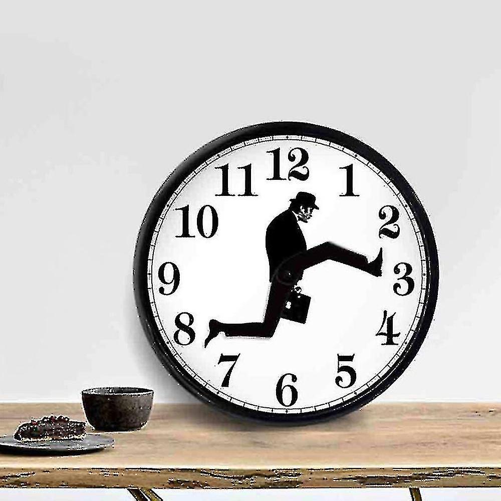 Creative Mute Clocks Monty Python Inspired Silly Walk Wall Clock Home ...