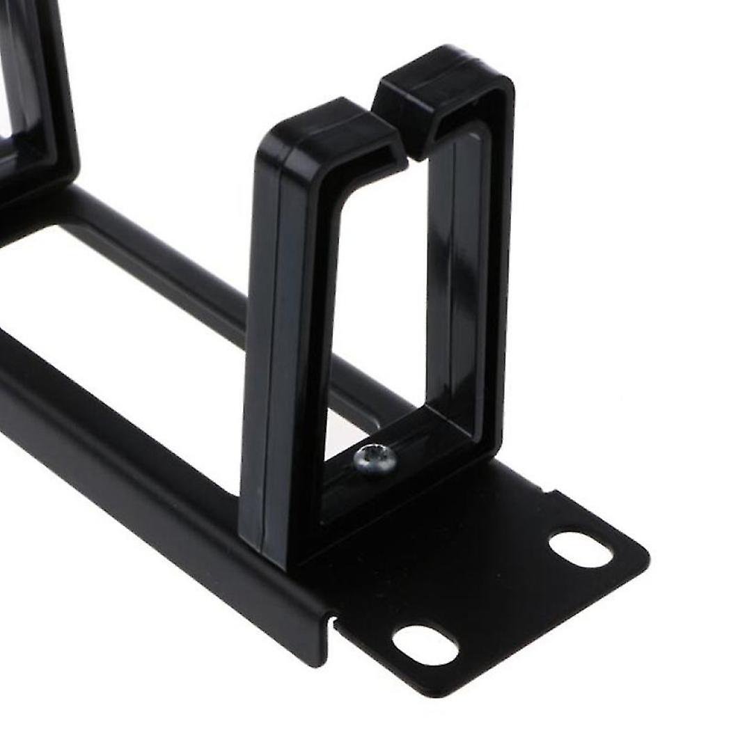 19 Inch 1u Rack Cabinets Cable Management Network Organizer Hollow ...