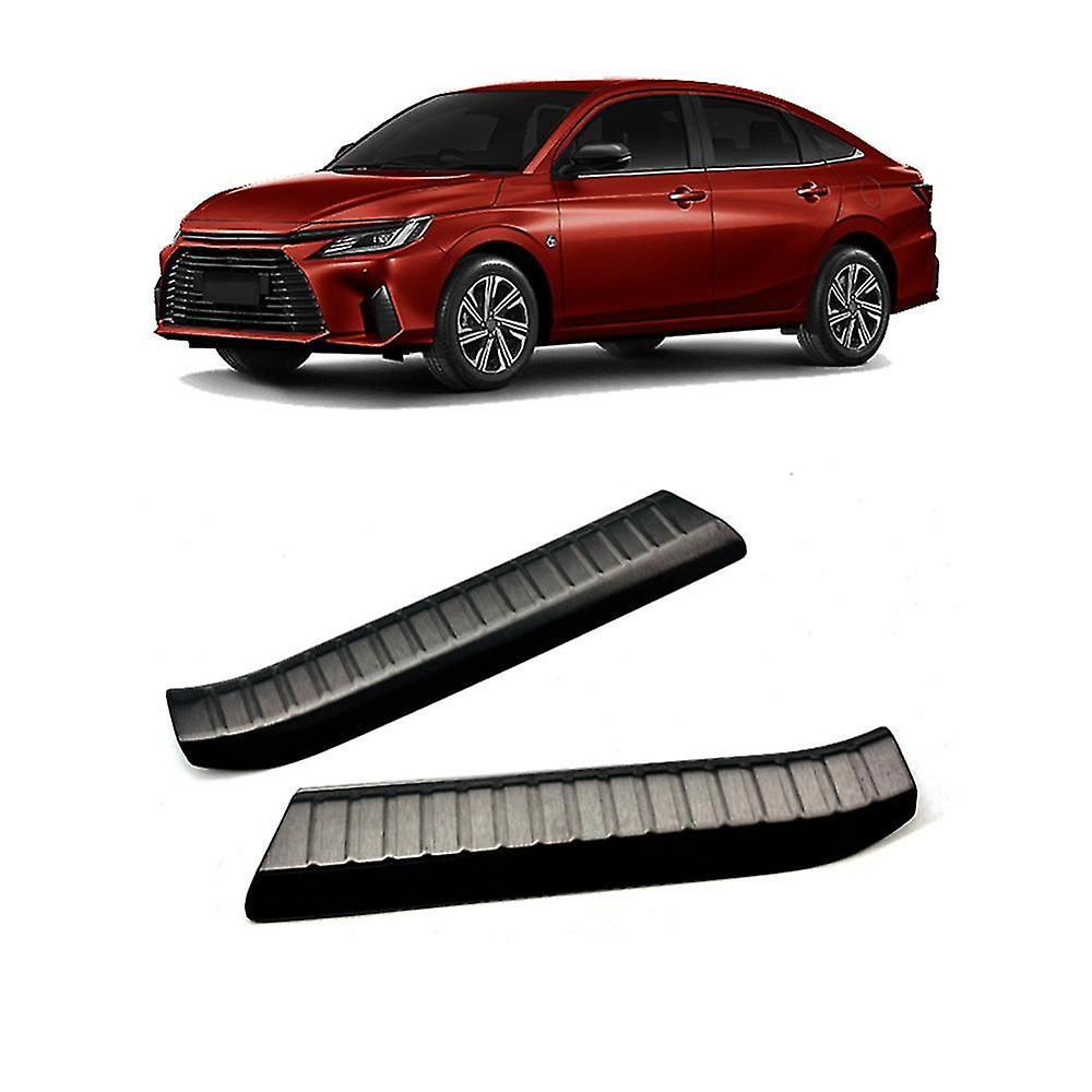 Car Trunk Door Guard Strips Sill Plate Protector Rear Bumper Guard Trim ...