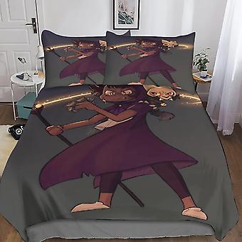 NOOFIE The Owl House Duvet Cover Animation Pattern Printed Bedding ...