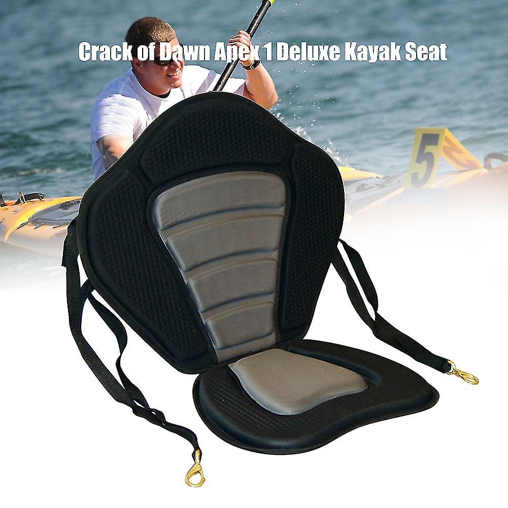 Universal Adjustable Kayak Padded Seat Canoe Sit On Top Boat Back Rest ...