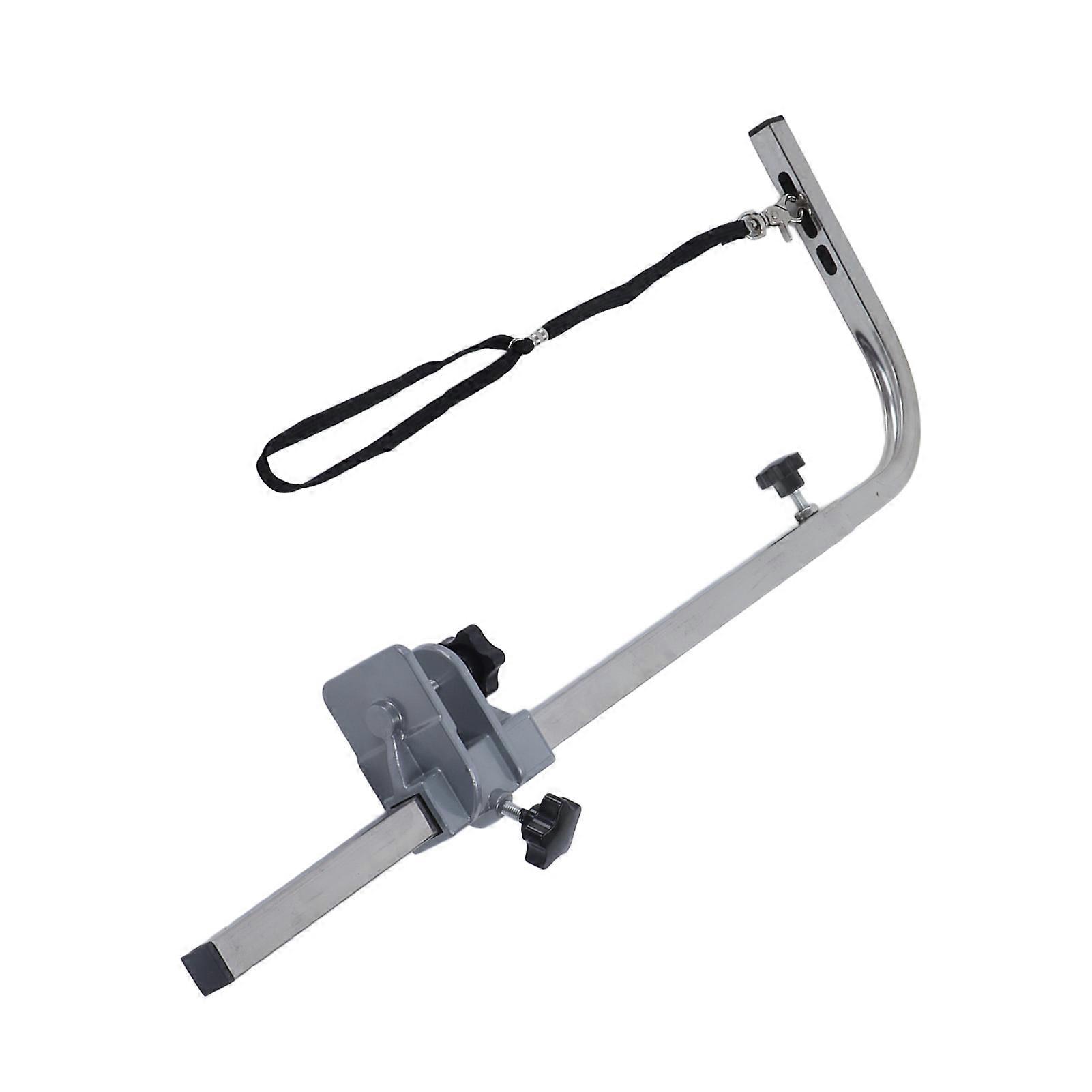 Pet Grooming Arm Multipurpose L Shaped Foldable Stainless Steel Bracket ...