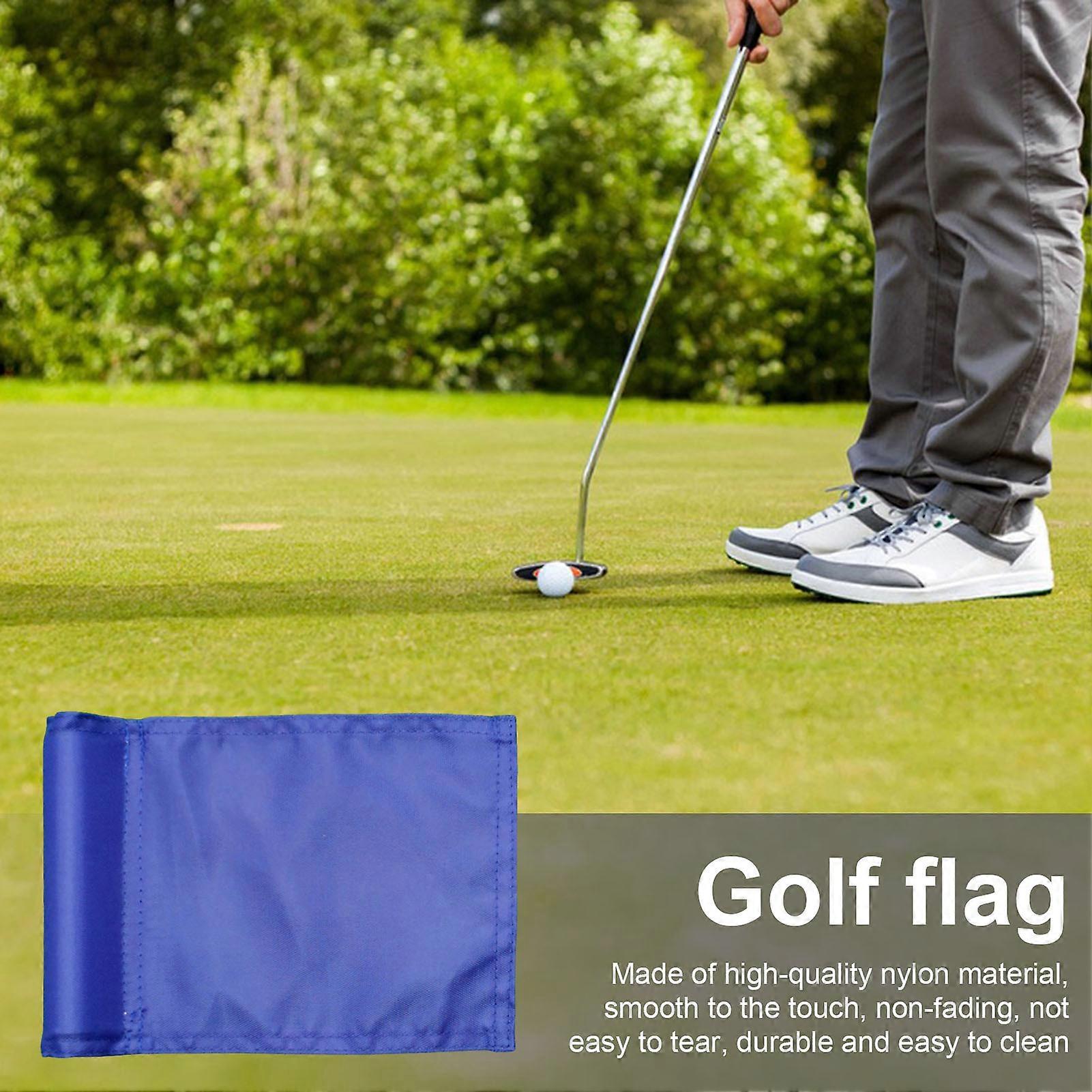 Golf Flag Nylon Golf Target Flag with Tube Mini Pin Flags Inserted ...